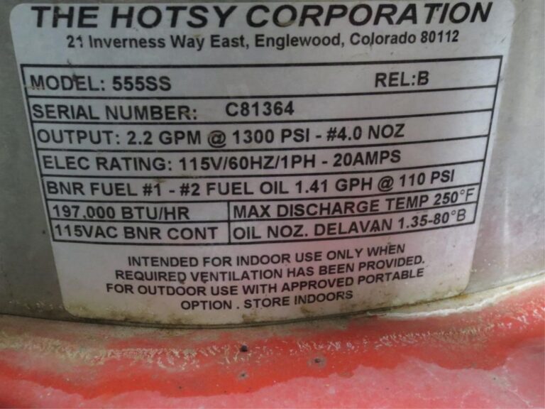 Help with Finding the Correct Hotsy Manual and Parts - Hotsy Online